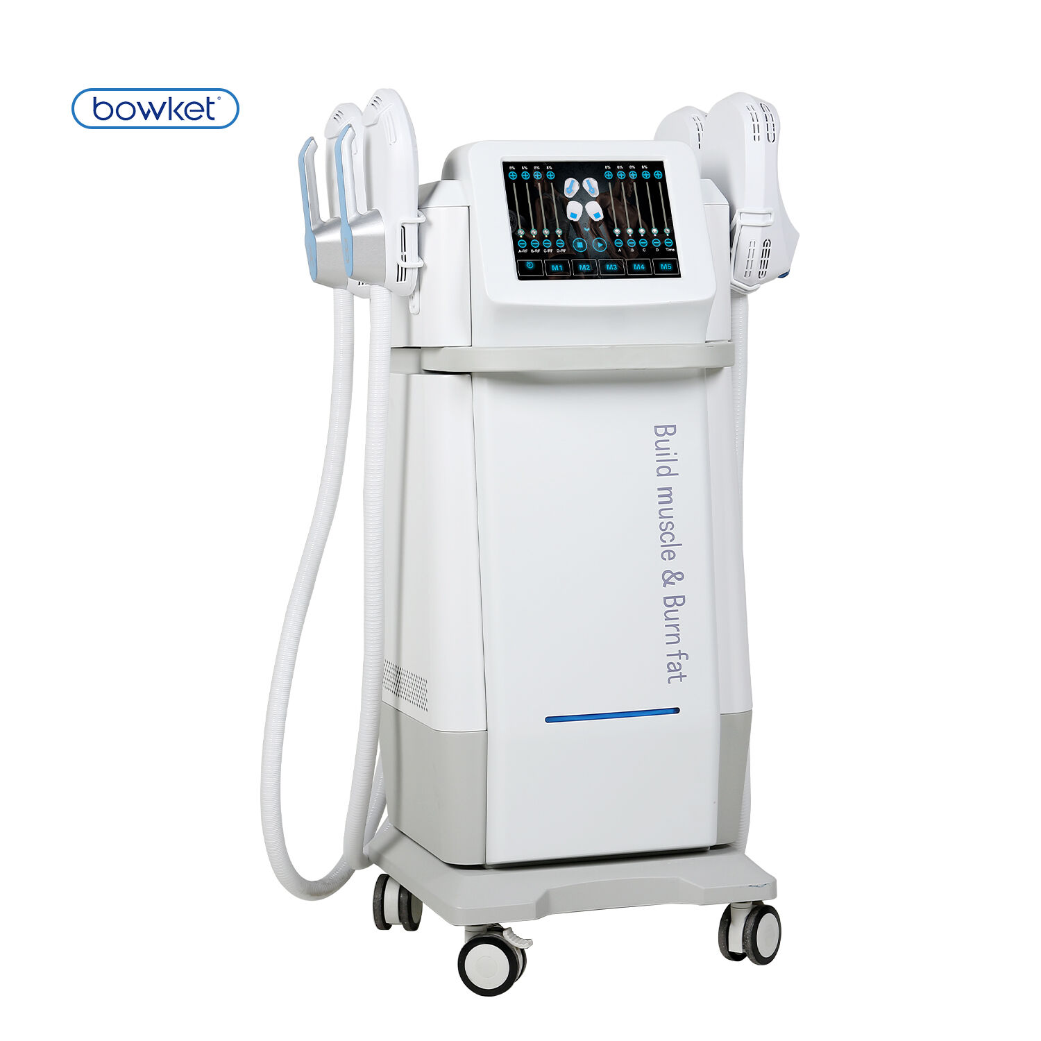 Bowket 4 Working Handles Muscle Building Fat Removal Emslim Sculpt ...