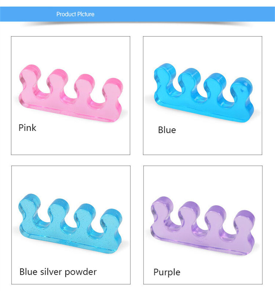 Nail Art Silicone Toe Fixer Nail Tools Thumb Bracket Valgus Corrector ...