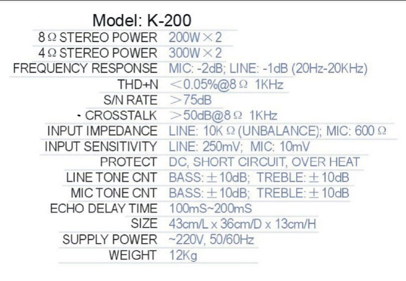 Bulk Buy China Wholesale K-200-#0858 Pa Amplifier Stereo Digital ...