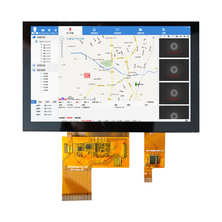 5 Inch Tft Display Module With Ctp 800x480 Resolution, 500c/d And View ...