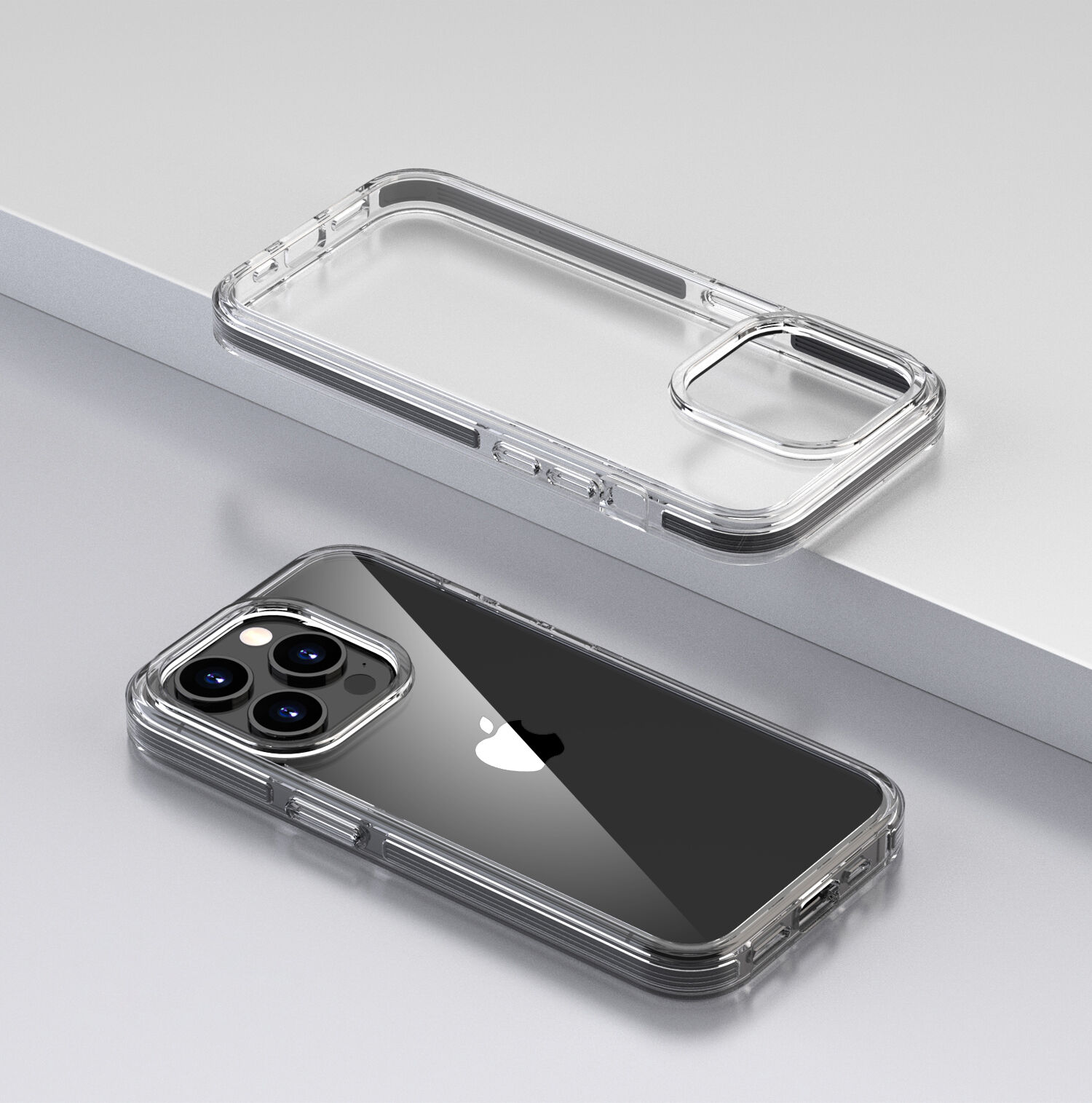 Wholesale Pc Cases For Iphone Hybrid Soft Tpu Frame Hard Pc Back Cover ...