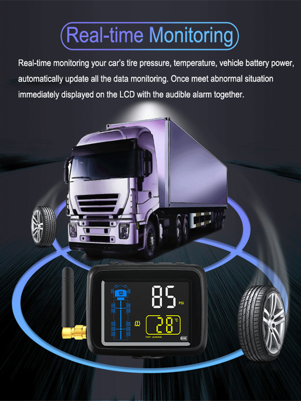 High-quality Tyre Pressure Monitoring System For Trucks For Up To 22 ...