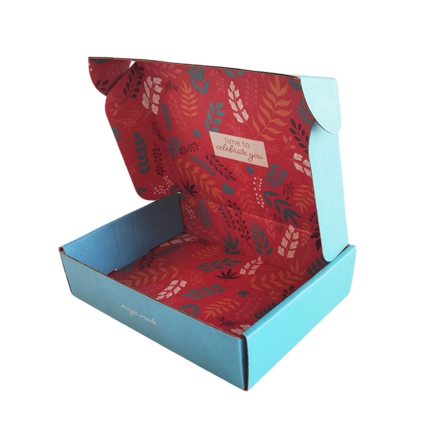 Paper Customized Single-side Printing Small Size Corrugated Box Gift ...