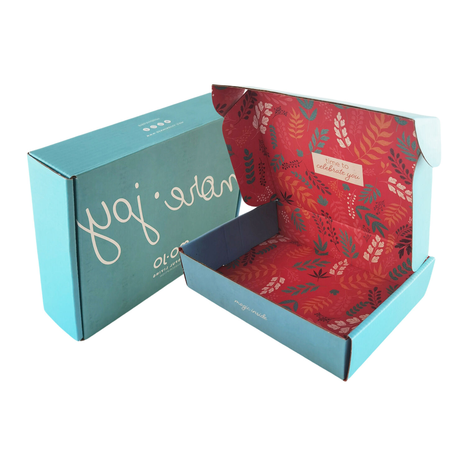 Paper Customized Single-side Printing Small Size Corrugated Box Gift ...