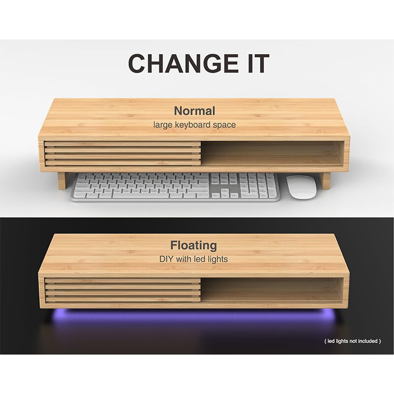 ·legend Odm/oem Studio Monitor Laptop Riser Holder Comput Bamboo Wooden ...