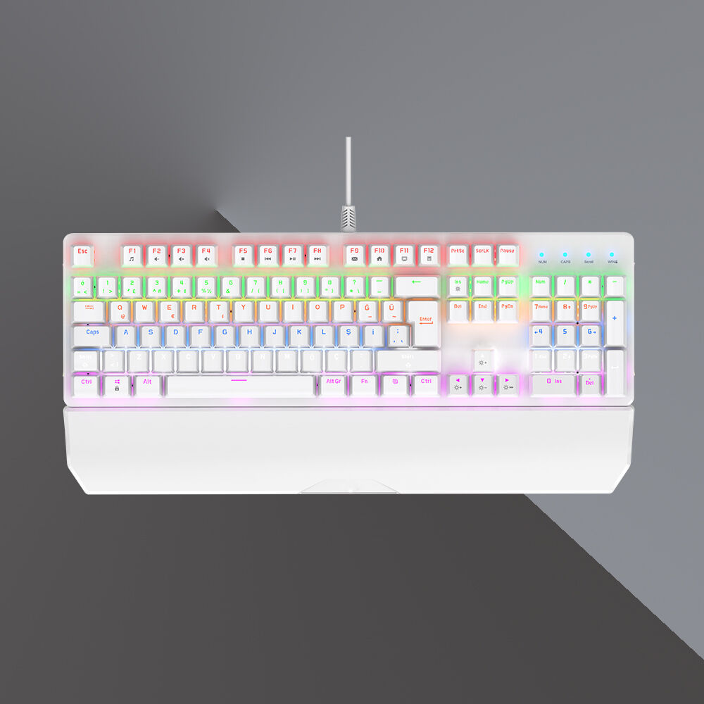 Oem Order Wired Usb 104 Keys Rainbow Backlight Mechanical Gaming ...