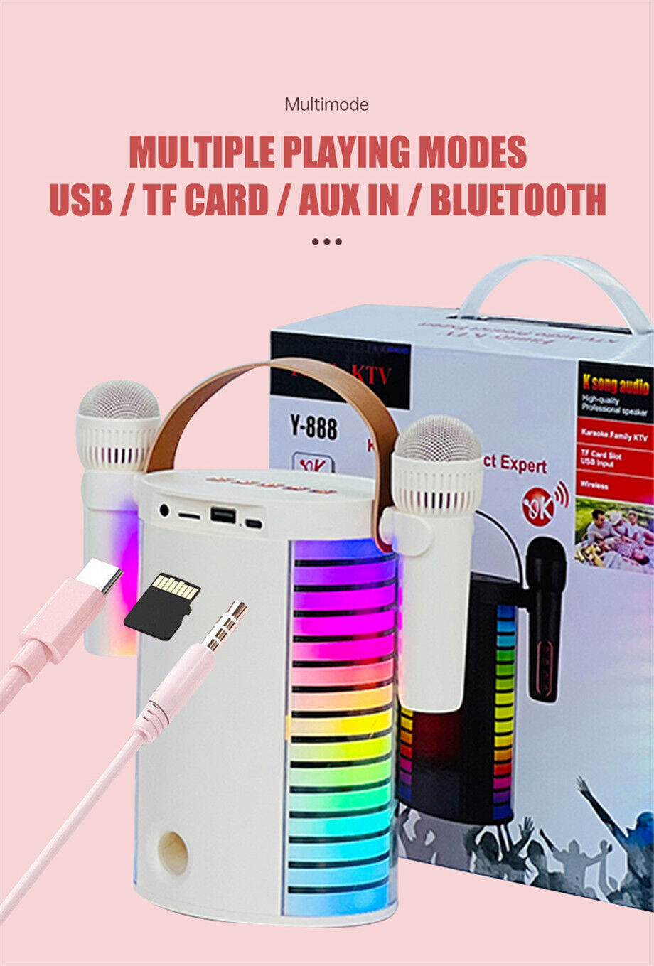 2024 Most Popular Bass Output Power Portable Blue Tooth Boombox Speaker ...