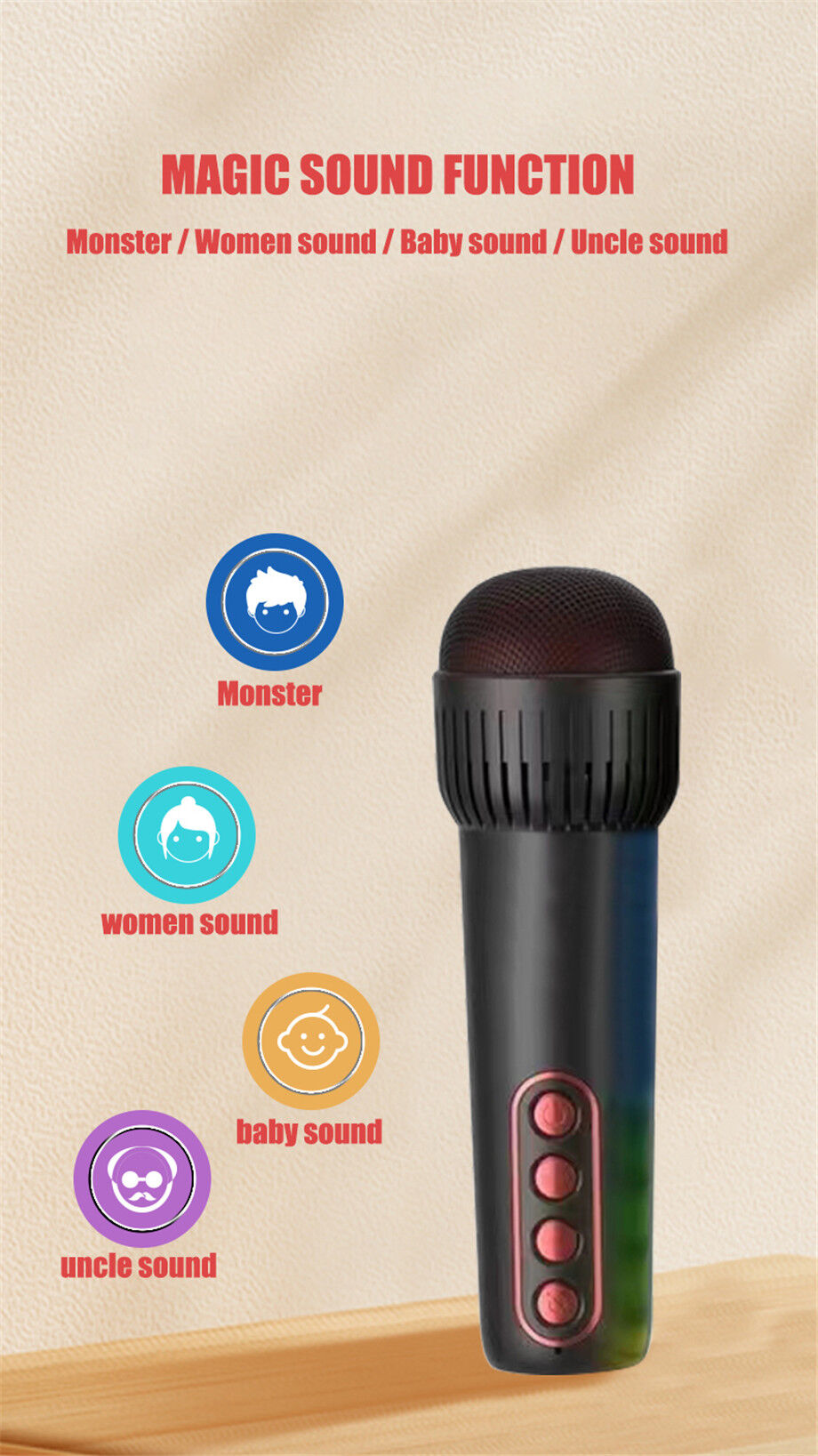 2024 Most Popular Bass Output Power Portable Blue Tooth Boombox Speaker With Mic For Karaoke ...