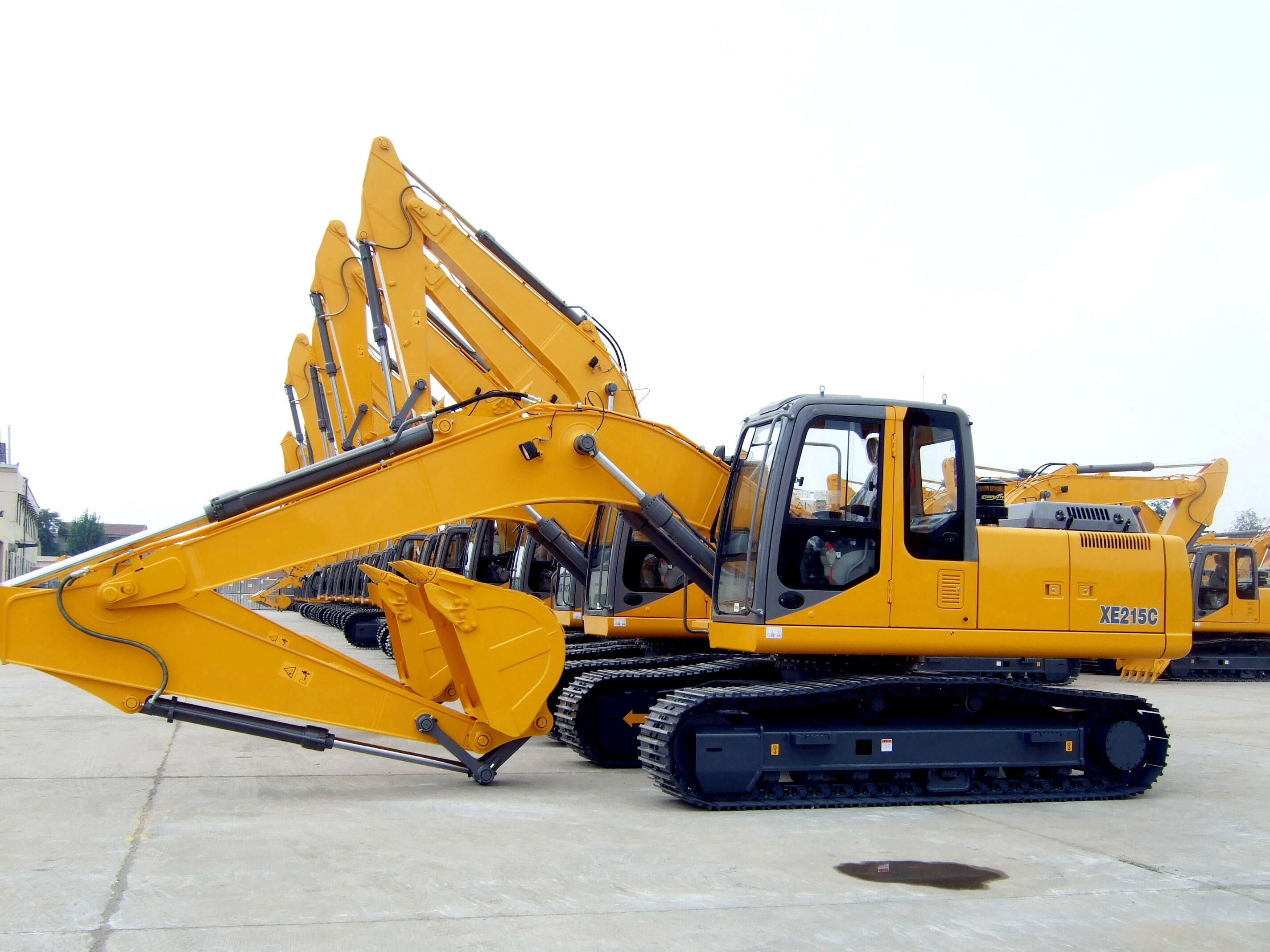 Excavators China Sy135 Crawler Excavator Earth Digger Machine Excavator ...