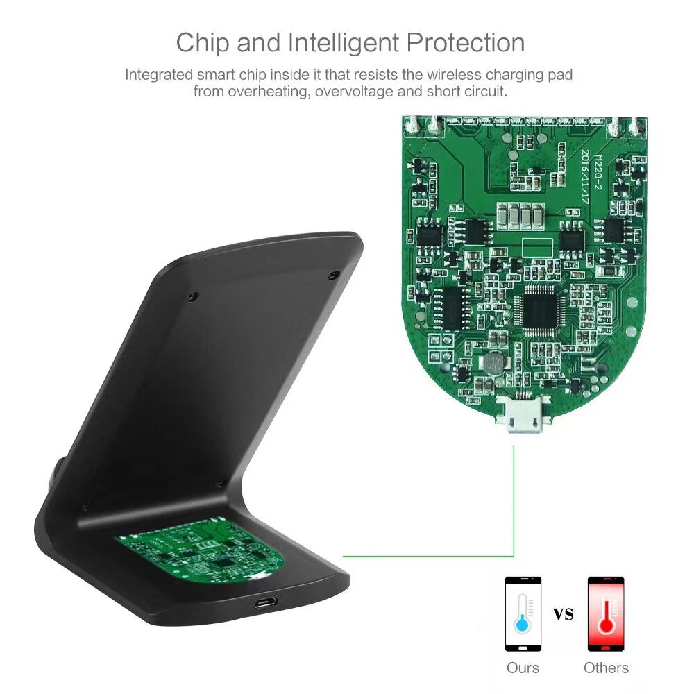 Best Wireless Charger Stand 15w Desktop Wireless Charger With Stand ...