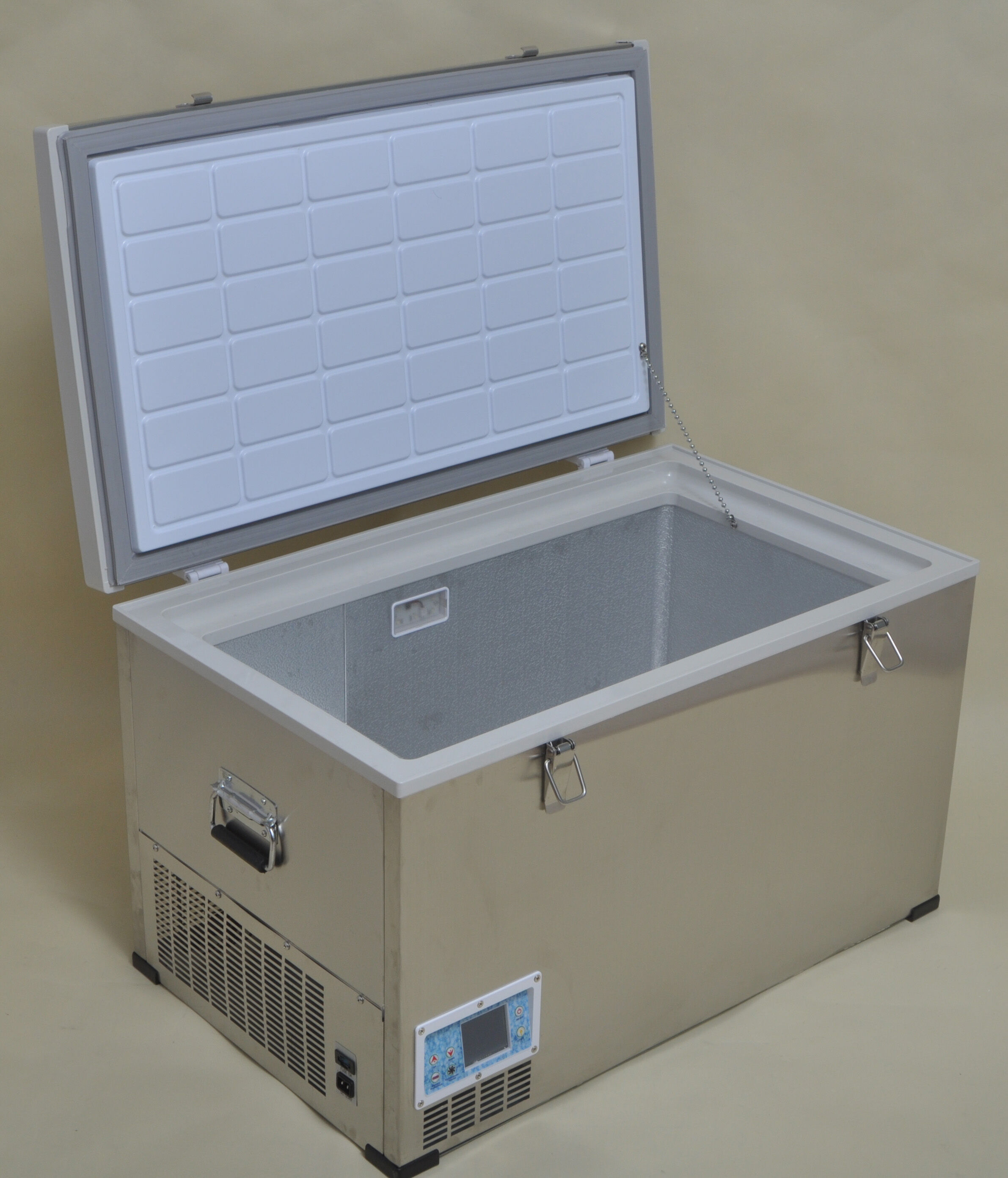 Oem Ac Dc Fridge Commercial Top Open Big Size Chest Freezer Compressor ...