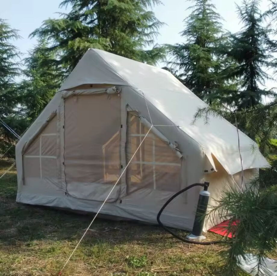 Outdoor Inflatable Tent Portable One-piece Waterproof Thickened And ...