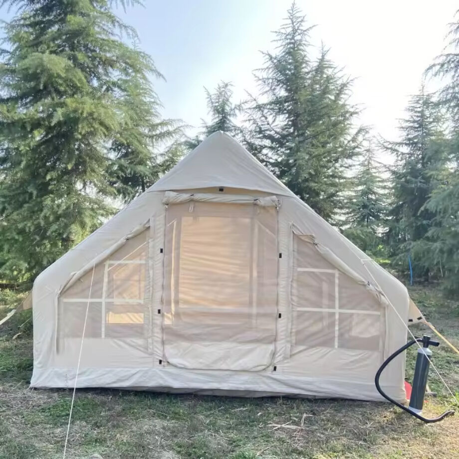 Outdoor Inflatable Tent Portable One-piece Waterproof Thickened And ...