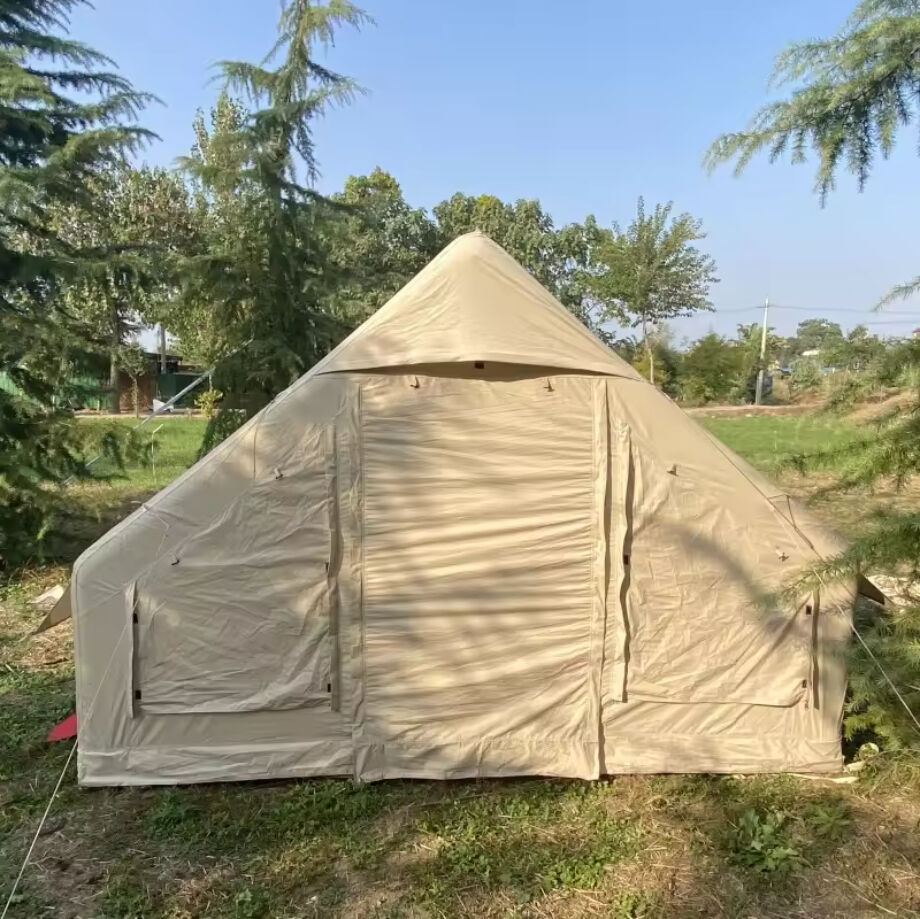 Outdoor Inflatable Tent Portable One-piece Waterproof Thickened And ...