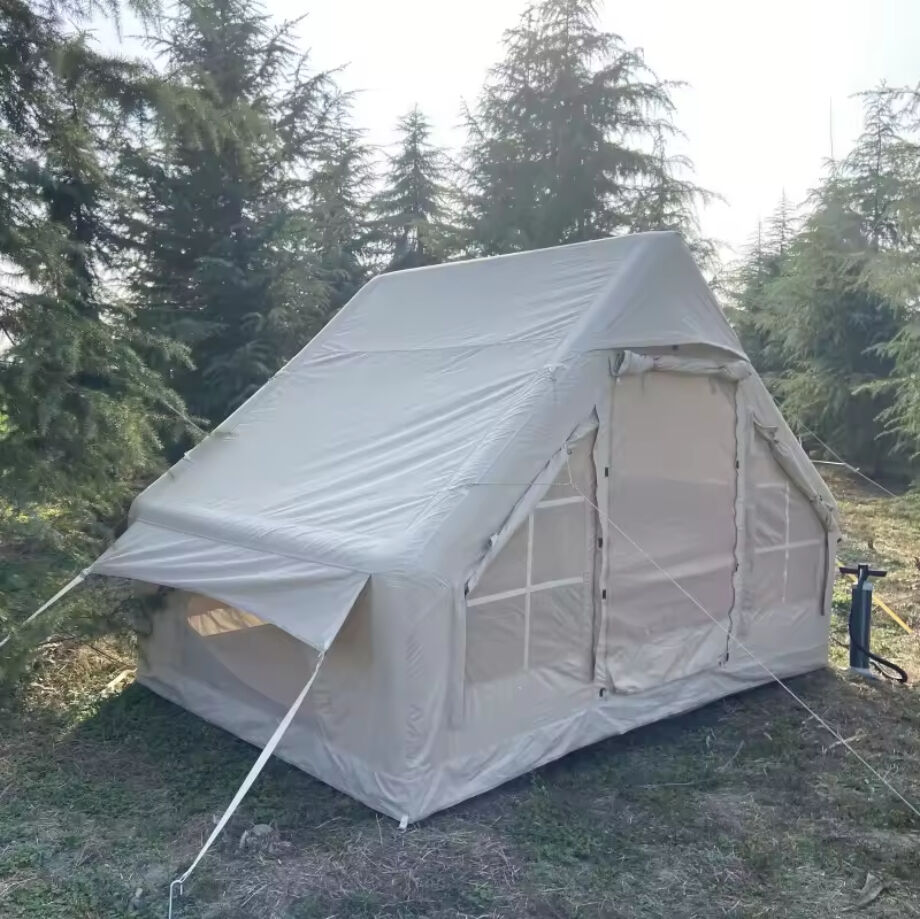 Outdoor Inflatable Tent Portable One-piece Waterproof Thickened And ...