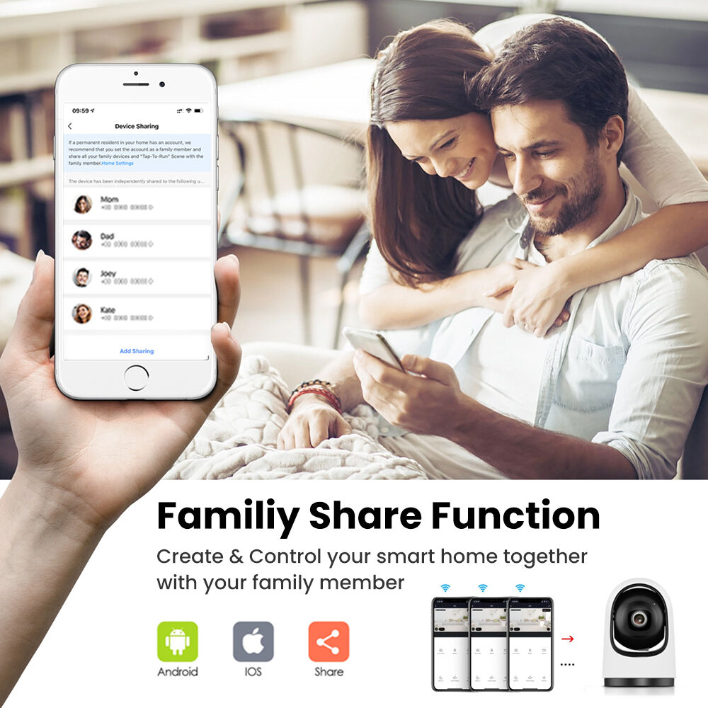 Avatto Home Security Camera Baby Monitor 2880*1620p Ip Panoramic Night ...