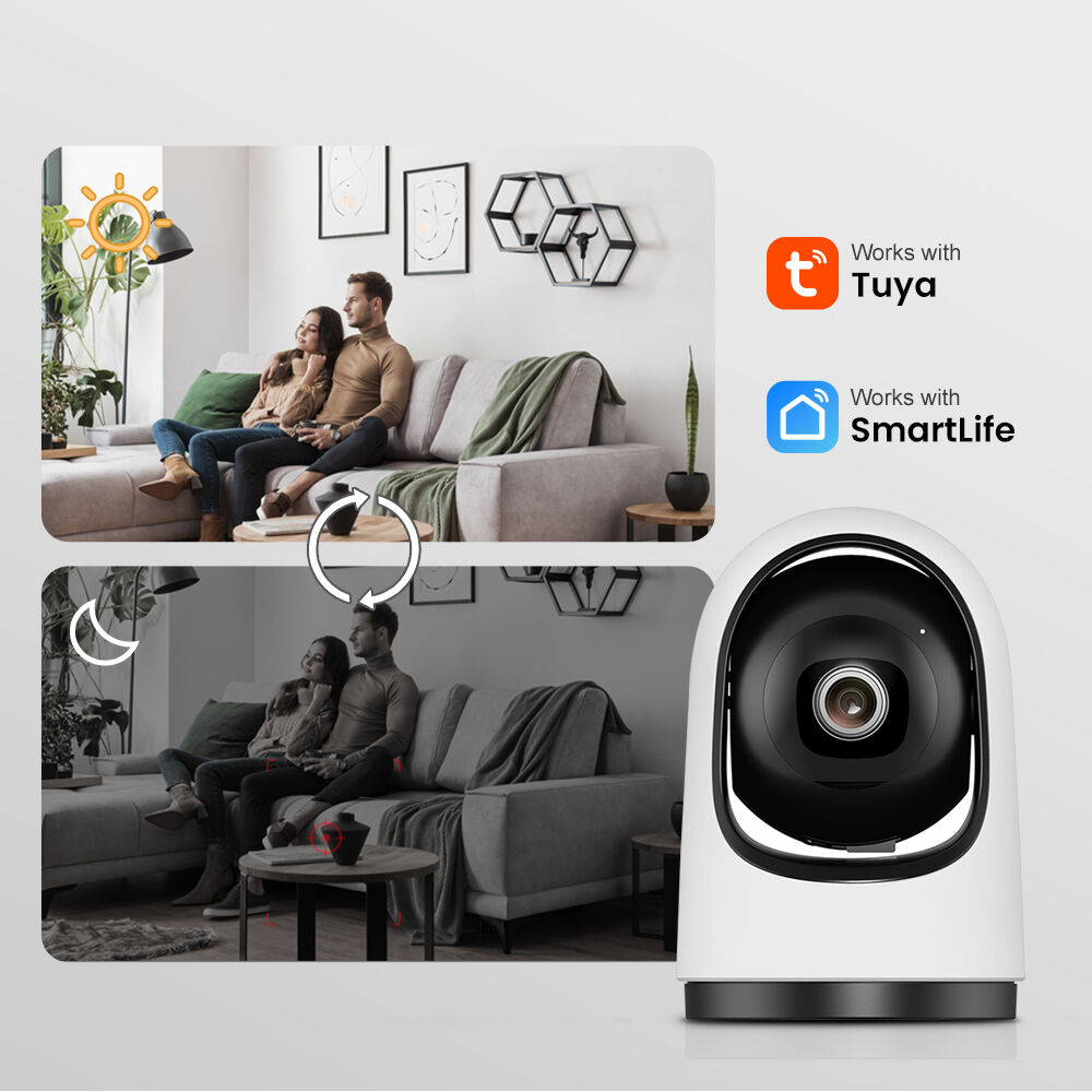 Avatto Home Security Camera Baby Monitor 2880*1620p Ip Panoramic Night ...