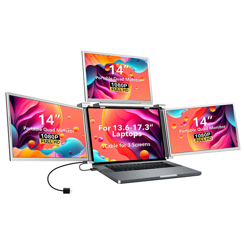 Bulk Buy China Wholesale 2024 New Fhd 14 Inch Triple Screen Extender ...