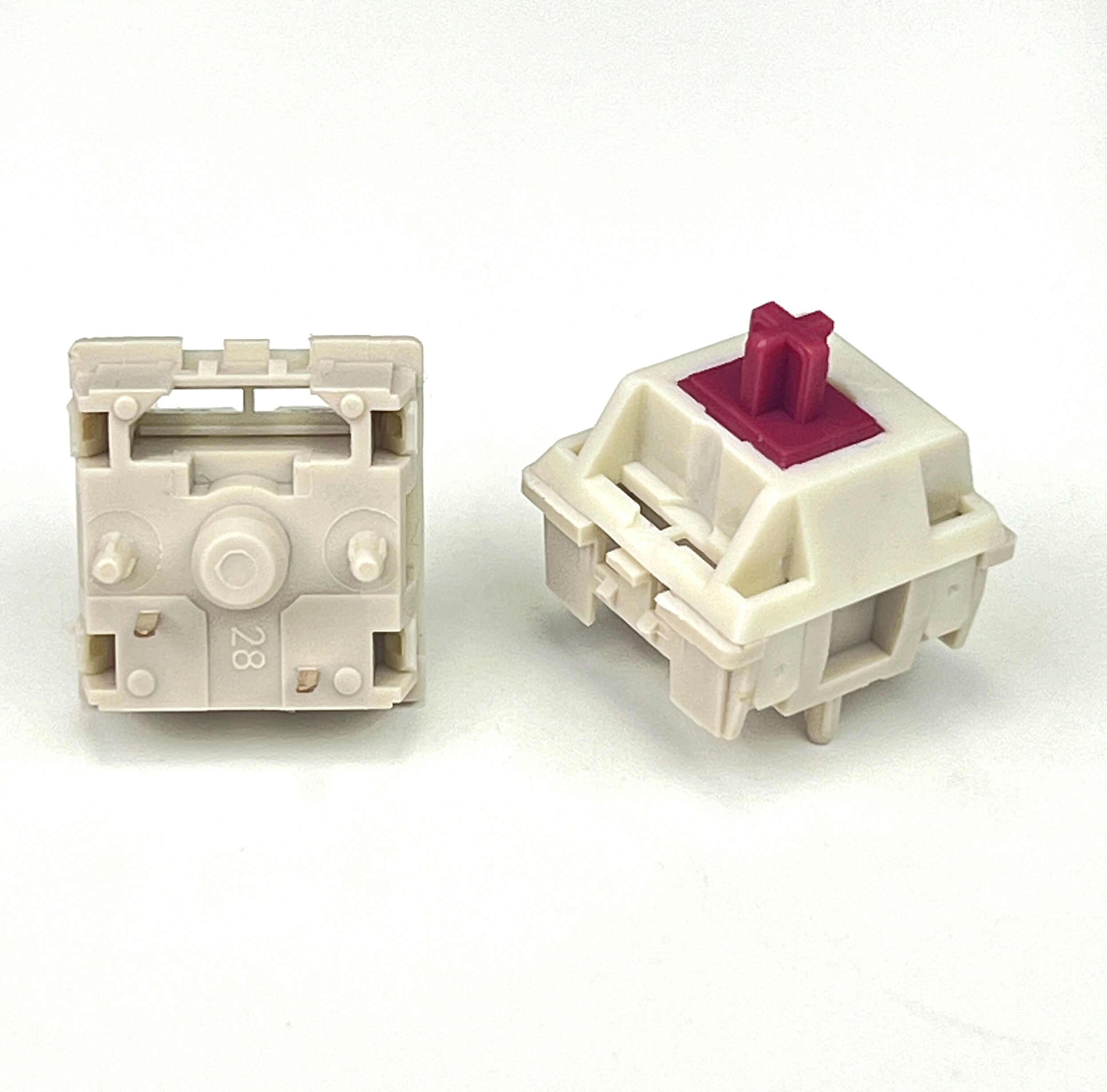 Ktt Content Retro Red 5pins Linear Mechanicalkeyboardswitches ...