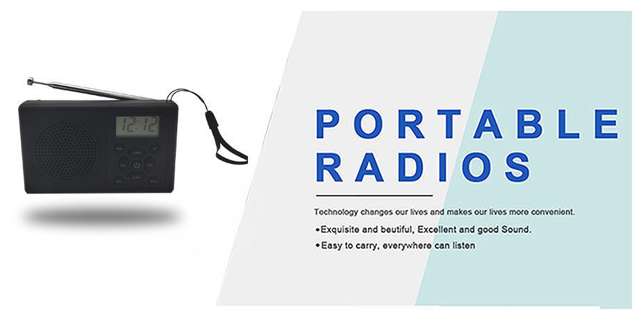 Buy China Wholesale Compact Mini Fm Radio With Power And Clock ...
