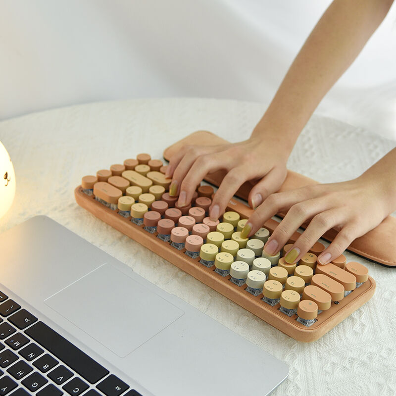 Factory Moffi Compact Slim Wired+2.4g Wireless +bluetooth Mechanical ...