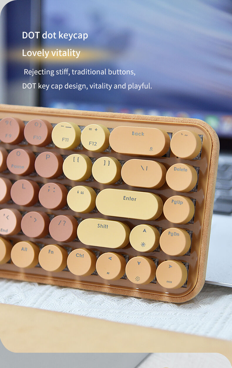 Factory Moffi Compact Slim Wired+2.4g Wireless +bluetooth Mechanical ...