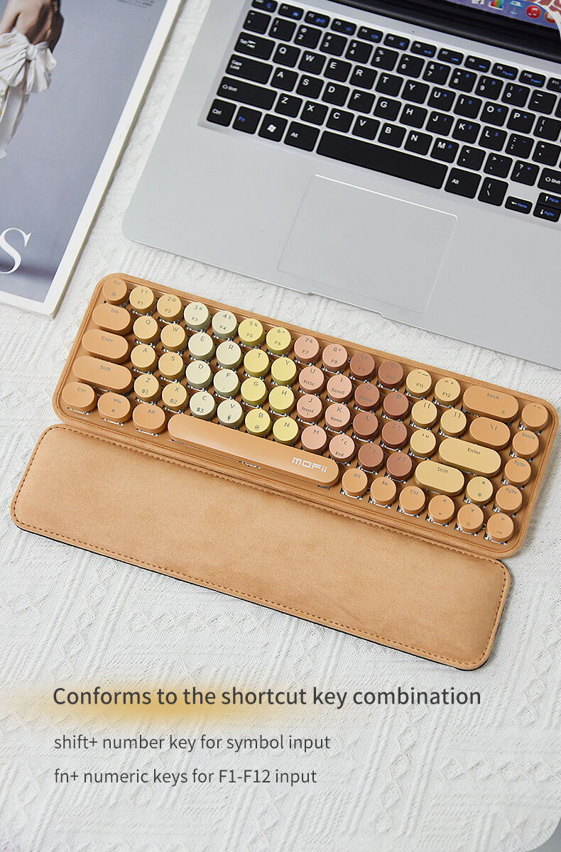 Factory Moffi Compact Slim Wired+2.4g Wireless +bluetooth Mechanical ...