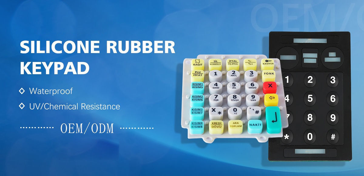 Oem Customization Welcomed Silicone Custom Made Silicone Rubber Keypad ...