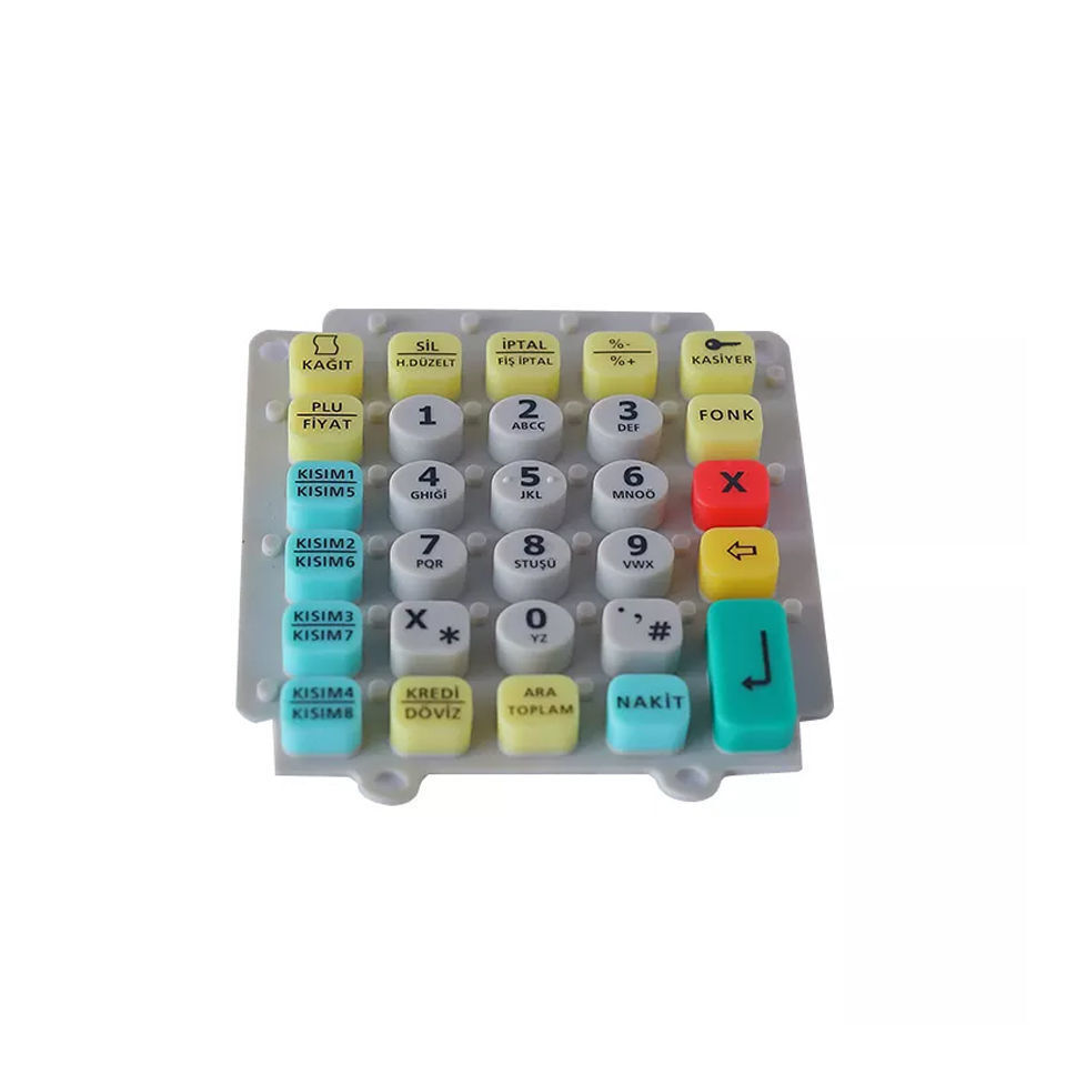 Welcomed Rubber Keyboard Custom Made Silicone Button Rubber Keypad $2.7 ...
