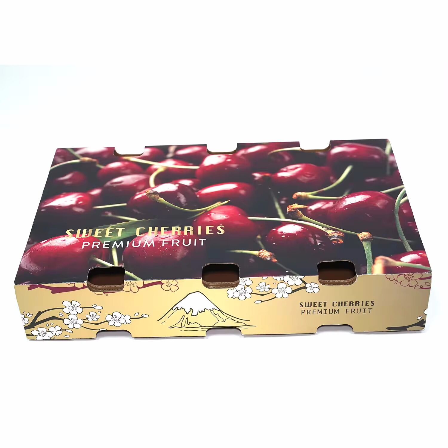 Pack Cardboard Cherry Fruit Packaging Box - China Wholesale Corrugated ...