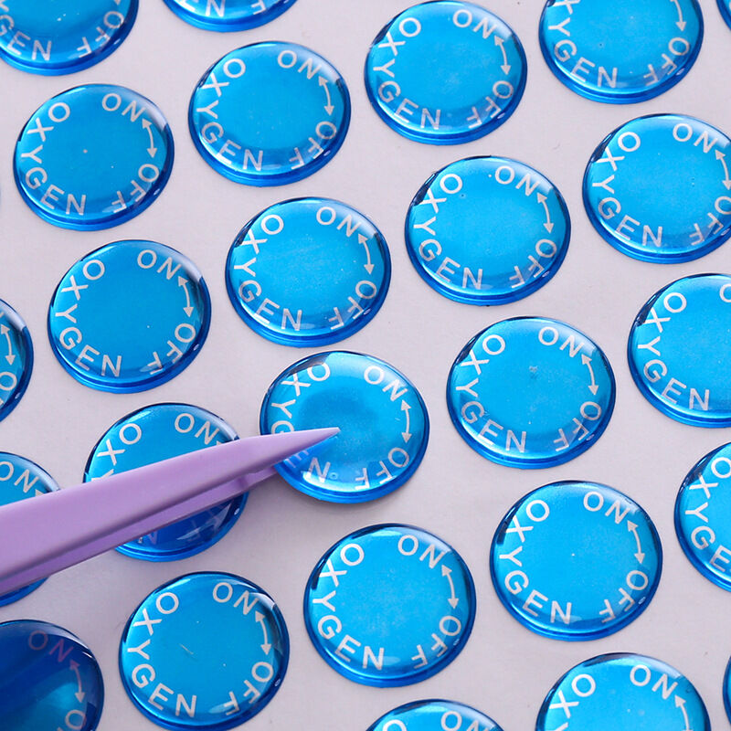 Resin Label Doming Sticker Domed 3d Dome Custom Logo Epoxy Round Raised ...