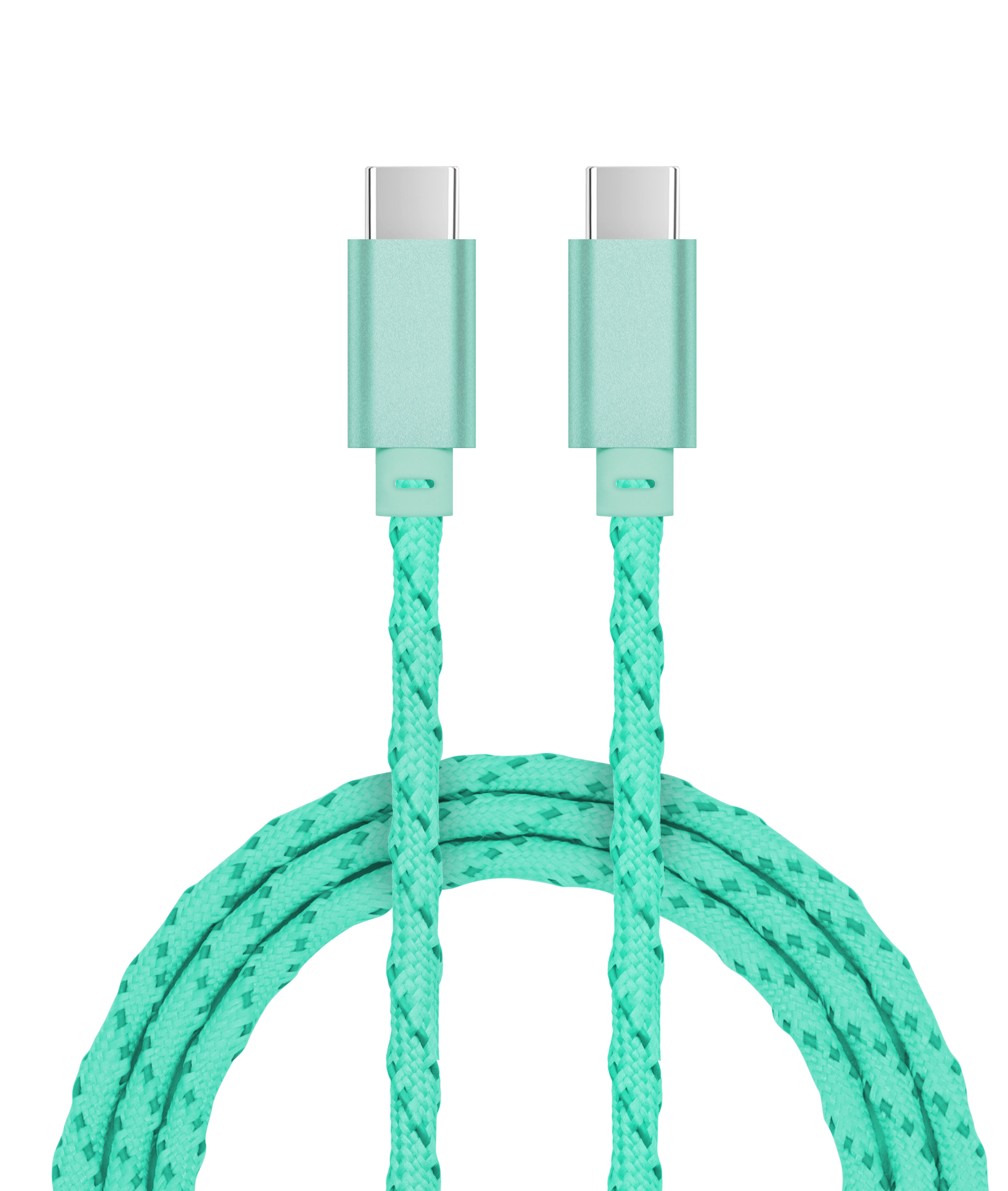 Twisted Type C Cable Usb C To Usb C 3a Fast Charger Extra Long Durable ...
