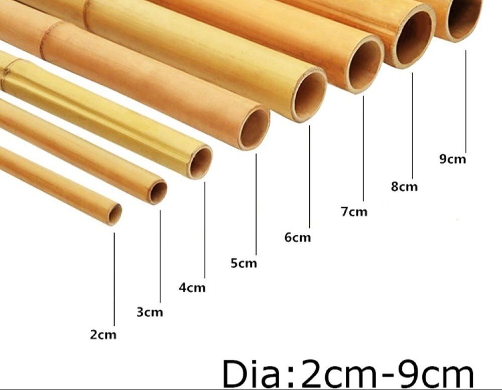 Bamboo Poles Bamboo Garden Stakes Bamboo Rods Garden Sticks Bamboo ...