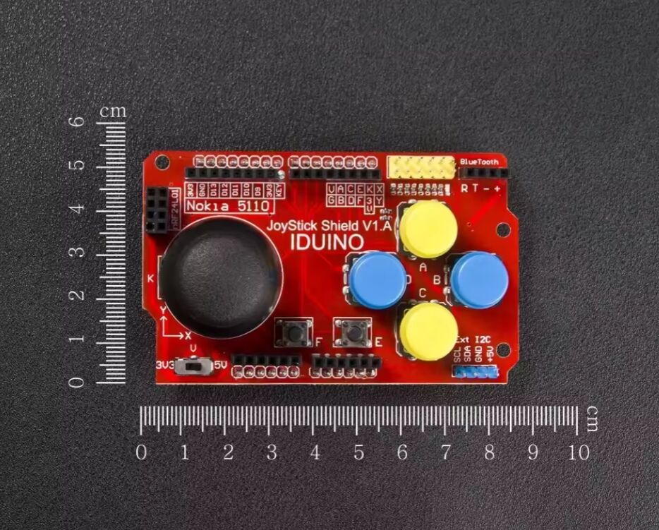 Components Suppliers Diy For Arduino Joystick Shield V1 Expansion Board ...