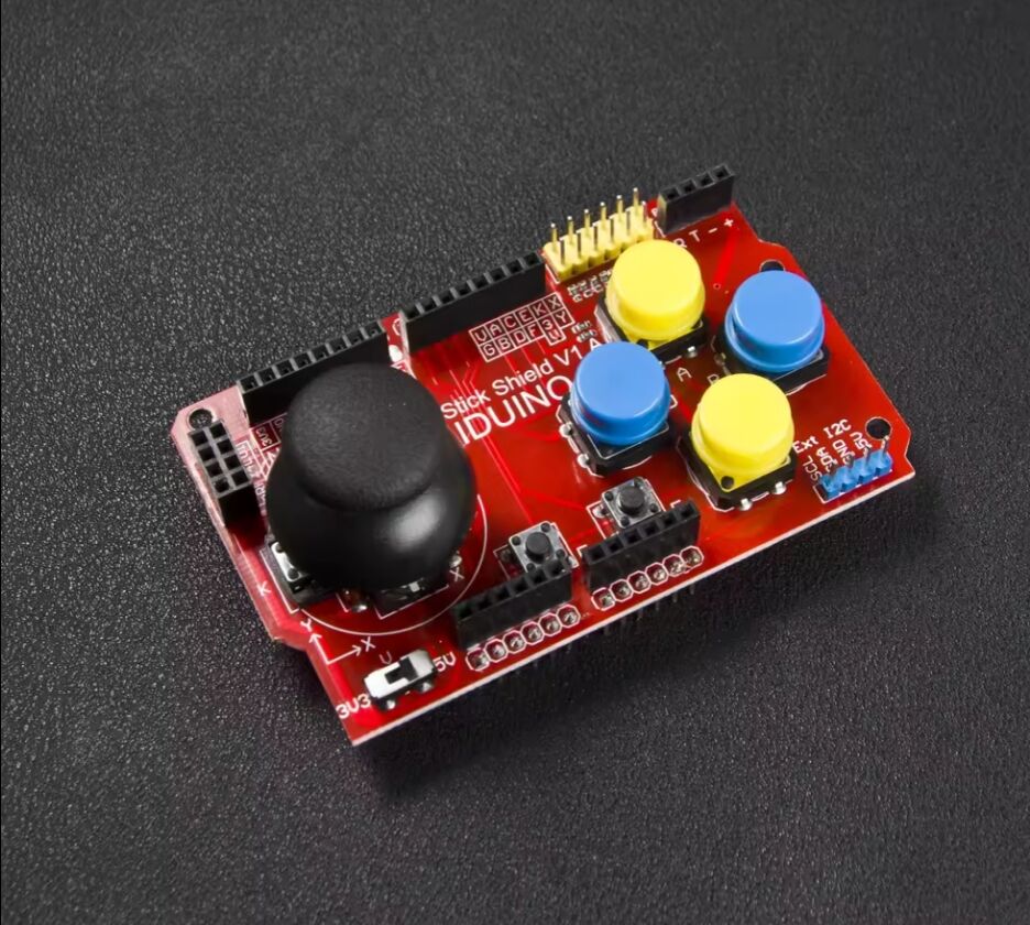 Components Suppliers Diy For Arduino Joystick Shield V1 Expansion Board ...