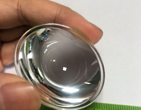 Optical Glass D25 High Precise Led Condenser Lens Without Edge With ...