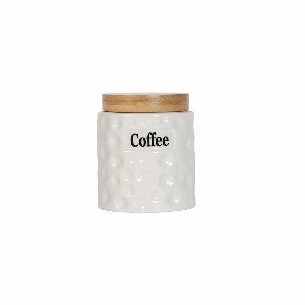 European Style Kitchenware Tea Coffee Sugar Canister Set Ceramic ...
