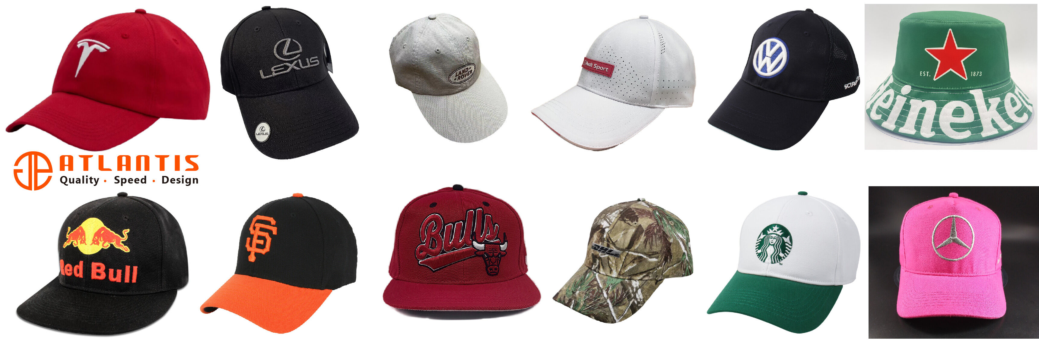 Baseball Cap Men Women Six Panel Curved Bill 6 Panel Golf Caps Custom ...