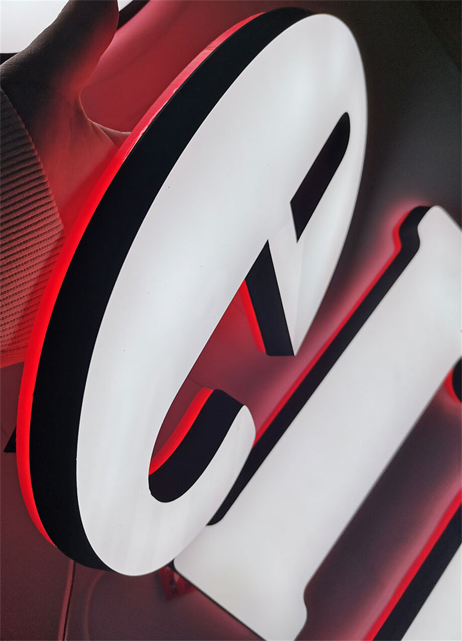 Wholesale 3d Lighting Acrylic Mini Led Channel Letter Sign Bending ...