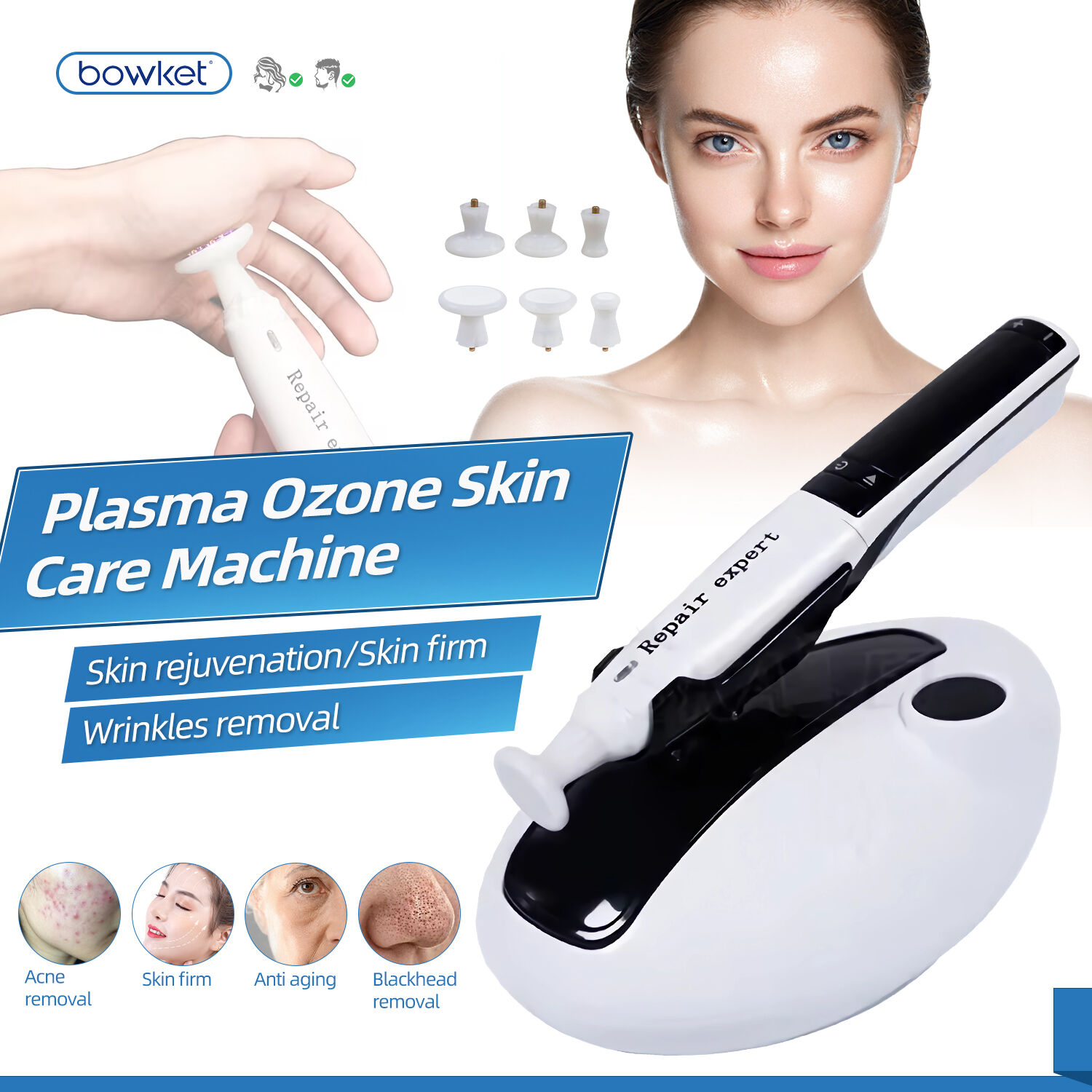 Buy China Wholesale Bowket Plasma Pen Beauty Korea Plasma Skin ...