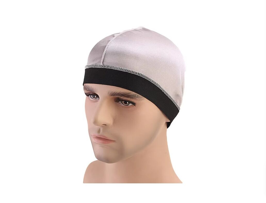Wave Caps Silk Satin Elastic Silky Polyester Stocking Dome 360 Wave ...