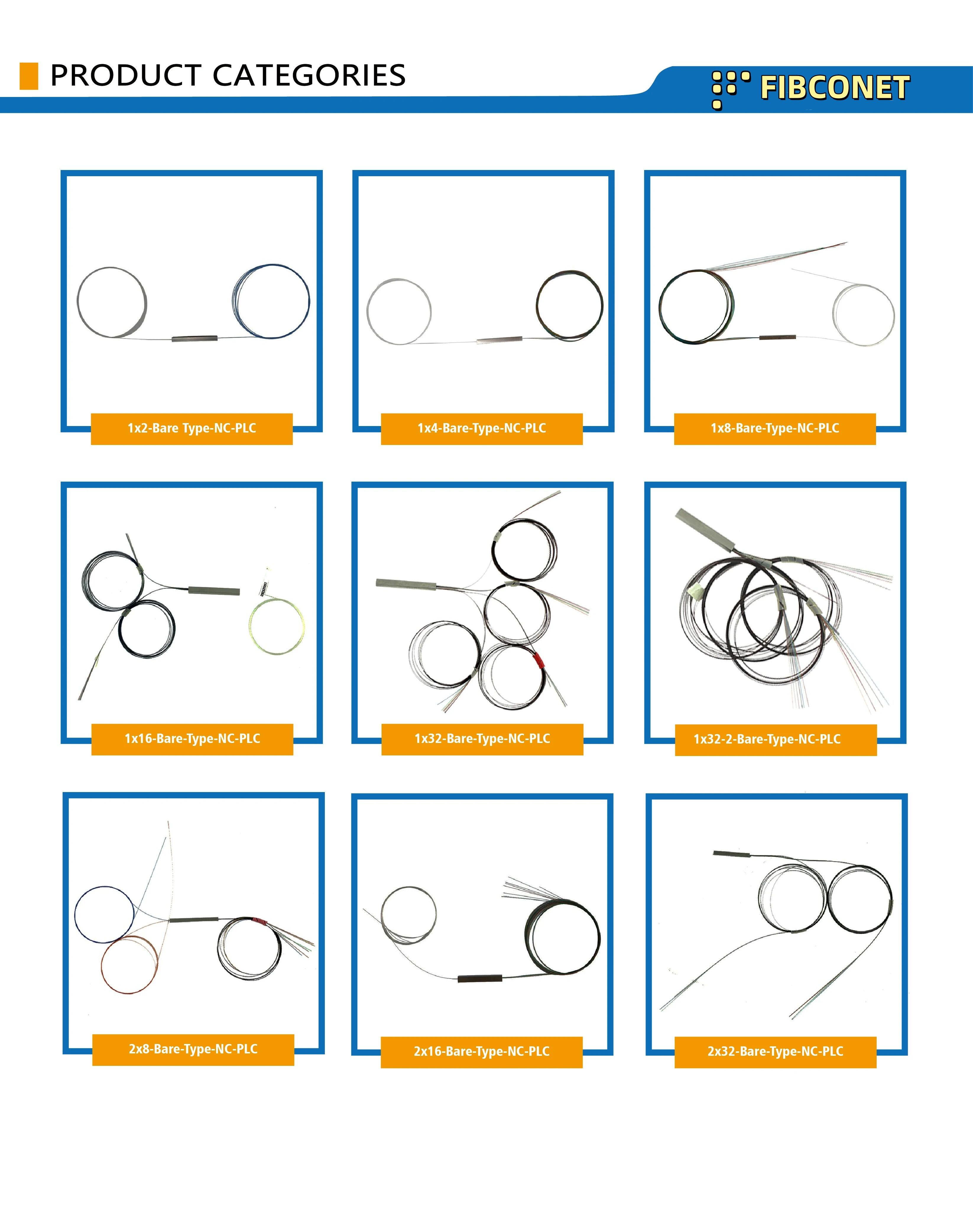 Ceramic Insert Fiber Optical Singlemode 1x2 1x4 Simplex Plc 1x16 1x8 Sc ...