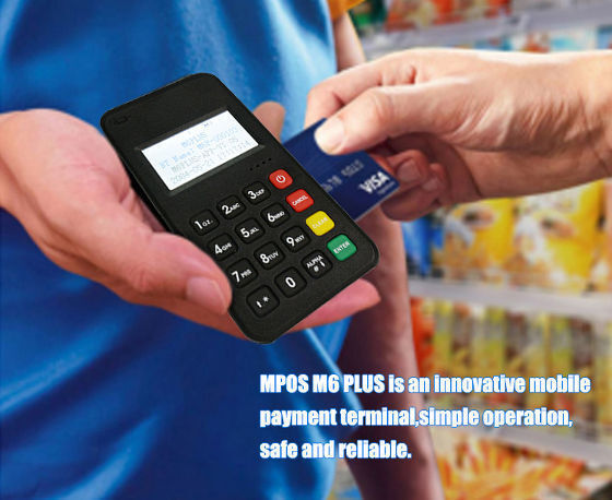 Portable Mpos Type-c Bluetooth Payment Terminal Emv Contactless Card ...