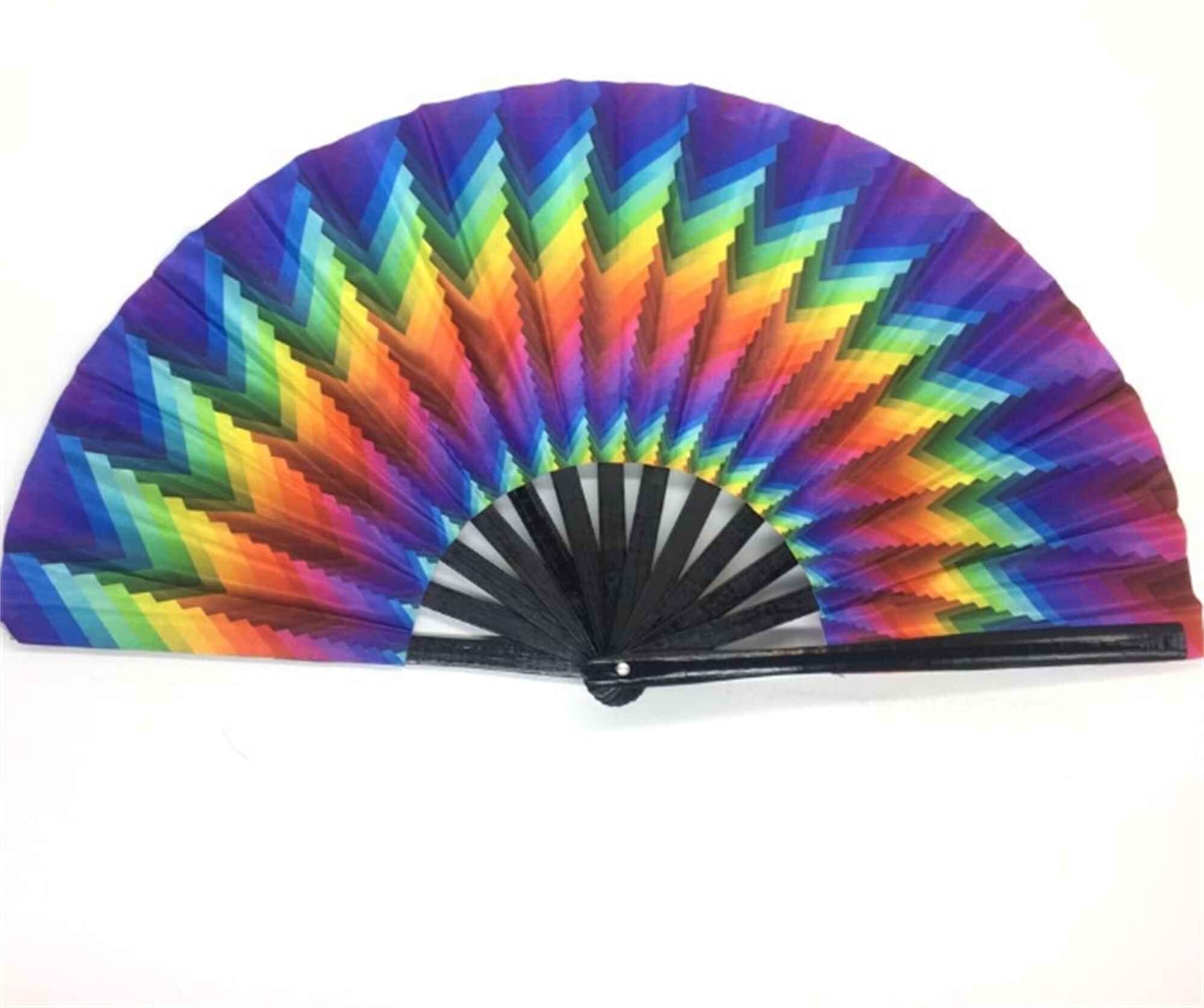 Custom Kung Fu Fan Bamboo Products Ring Fan Dance Fan Tai Chi Fan Red ...