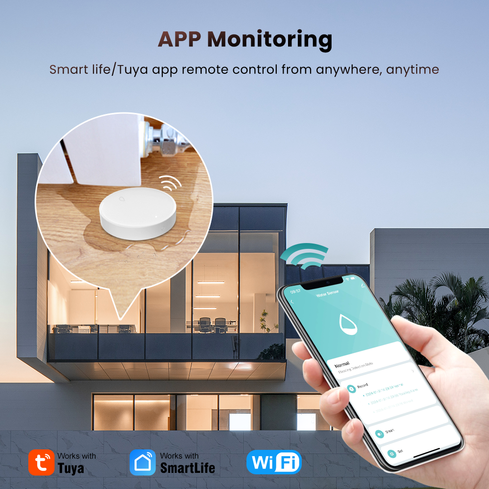 Avatto Smart Zigbee Water Leak Detector Ip67 Wireless Tuya Smart Water ...