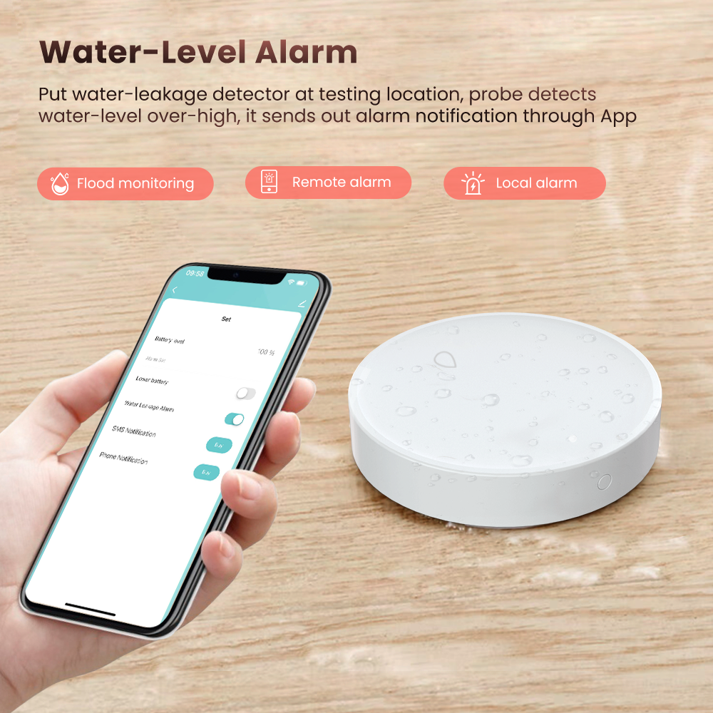 Avatto Smart Zigbee Water Leak Detector Ip67 Wireless Tuya Smart Water ...