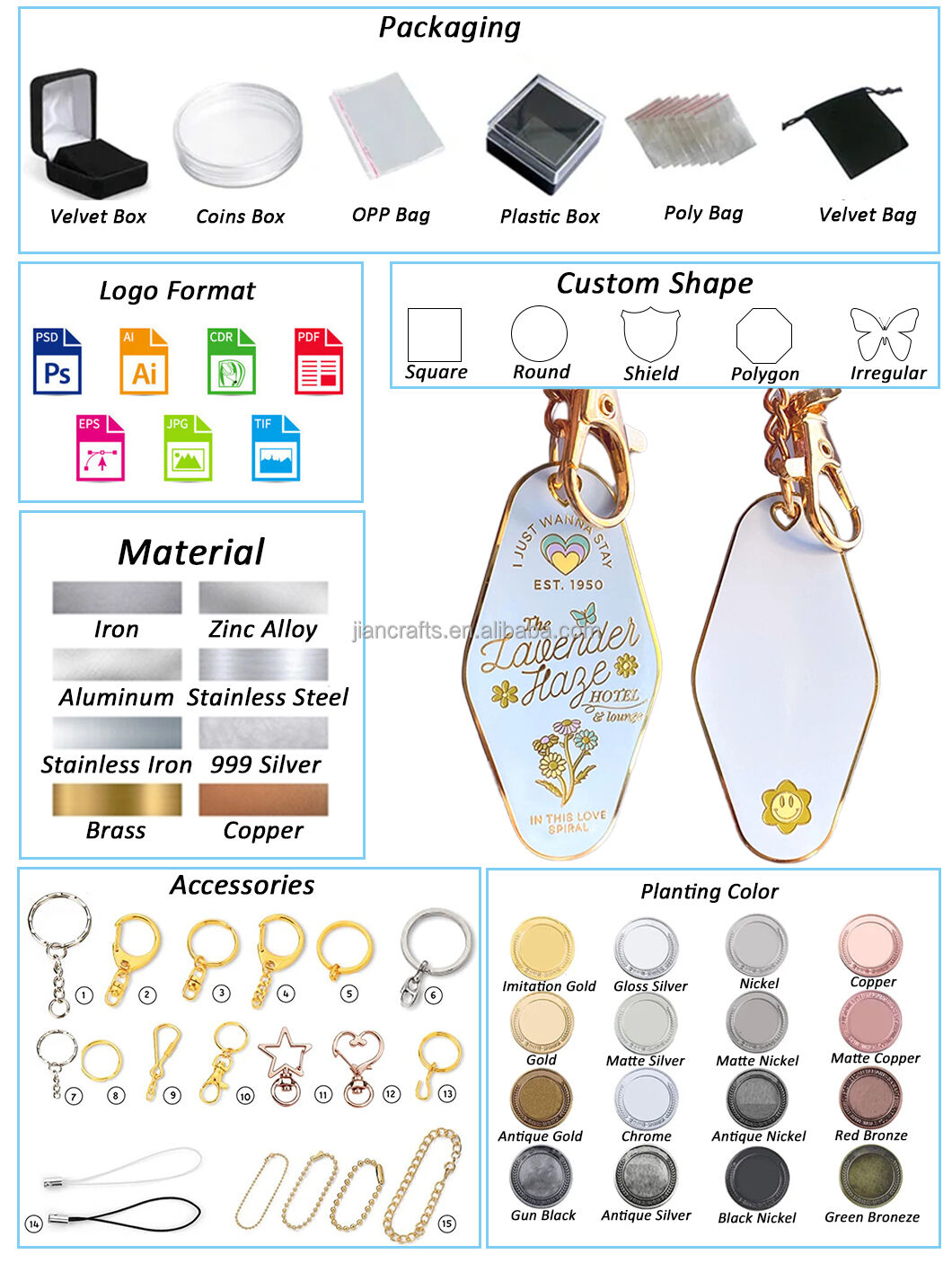 Bulk Buy China Wholesale Metal Alloy Keychains Manufacturer Custom ...