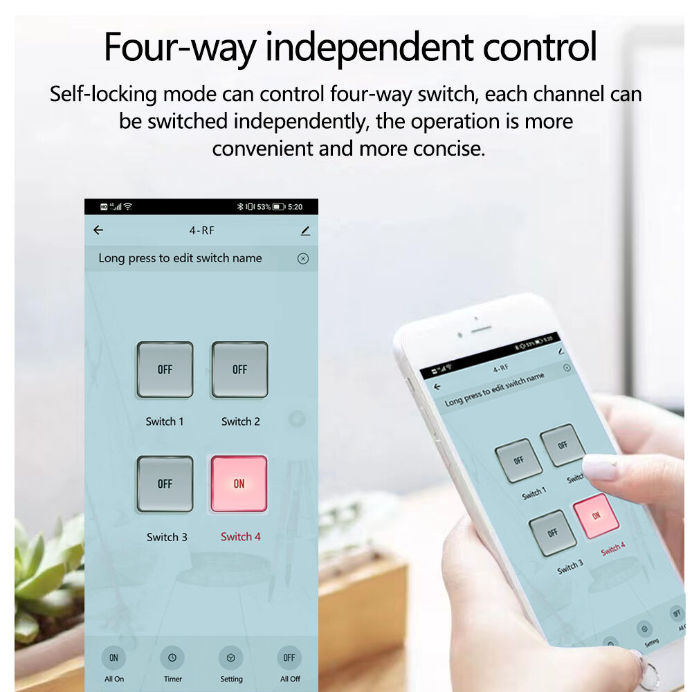 Ac85-260v 2.4g Tuya Smart Home Automation System For Automatic Gate ...