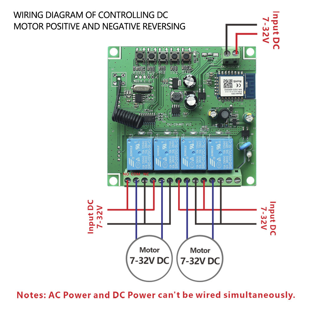 Bulk Buy China Wholesale Ac85-260v 2.4g Tuya Wifi Motor Control Boards For Pumps Long Distance ...