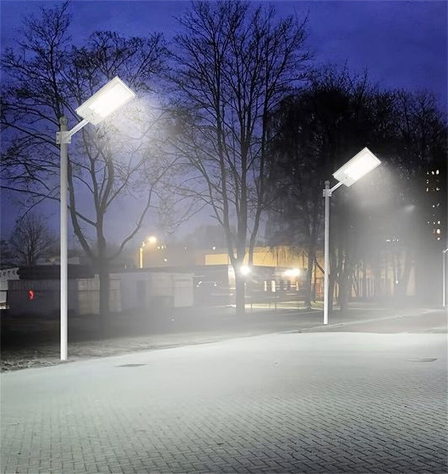 High Luminous Outdoor Light Waterproof Traffic White Pole All In One ...